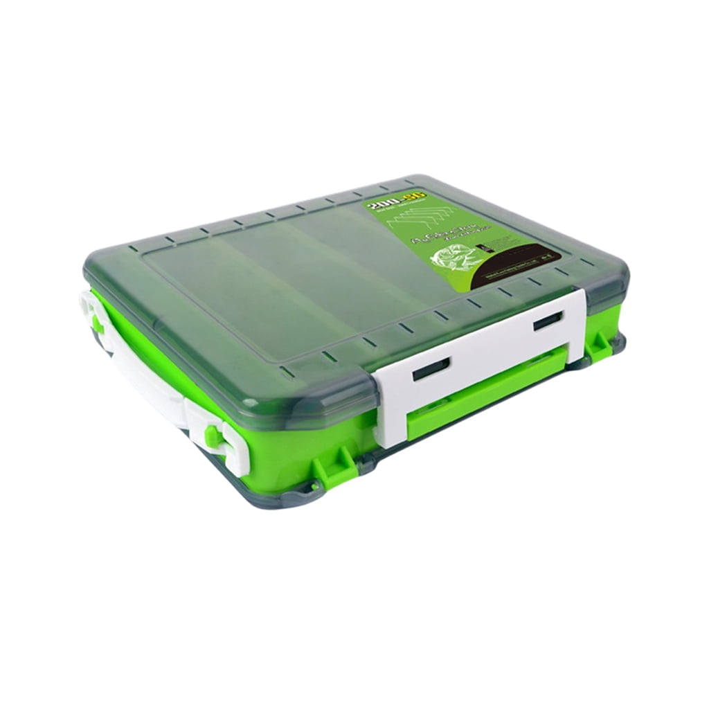 Aurgiarme Double Side Tackle Box Tackle Carrying Clear Fishing Lures ...