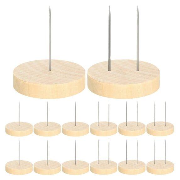 Aurgiarme Durability Wood Dolls Stands, 12Pack, Crochet Dolls Stand For ...