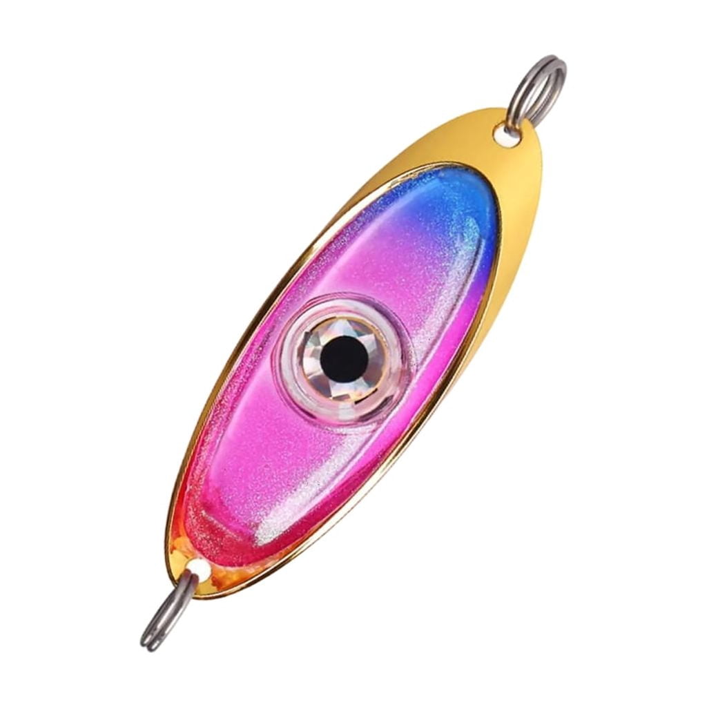 Aurgiarme Flasher Fishing Baits Glow In Dark LED Fishing Lure ...
