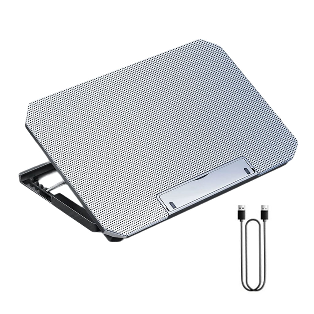 Aurgiarme Foldable Adjustable Laptop Cooling Pad with 2 Quiet Fan For ...