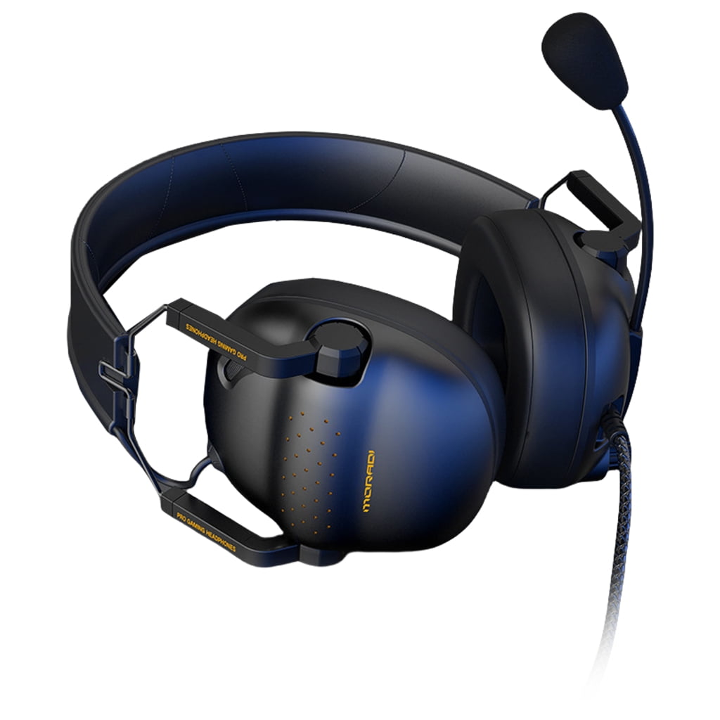 Aurgiarme Gaming Headsets Corded Headphones Computer 7.1 Surround Sound ...