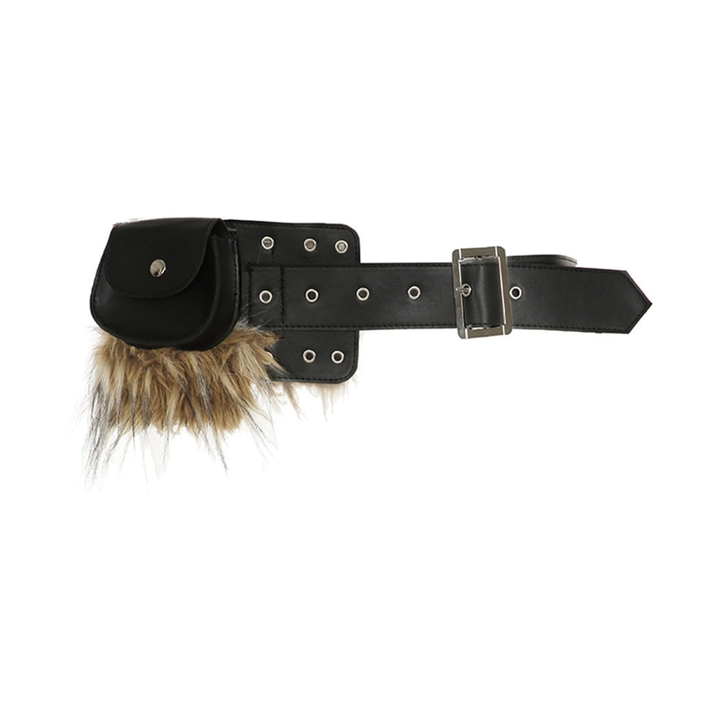 Aurgiarme Girls Furred Waist Belt for Daily Costume Jewelry Waist Body ...