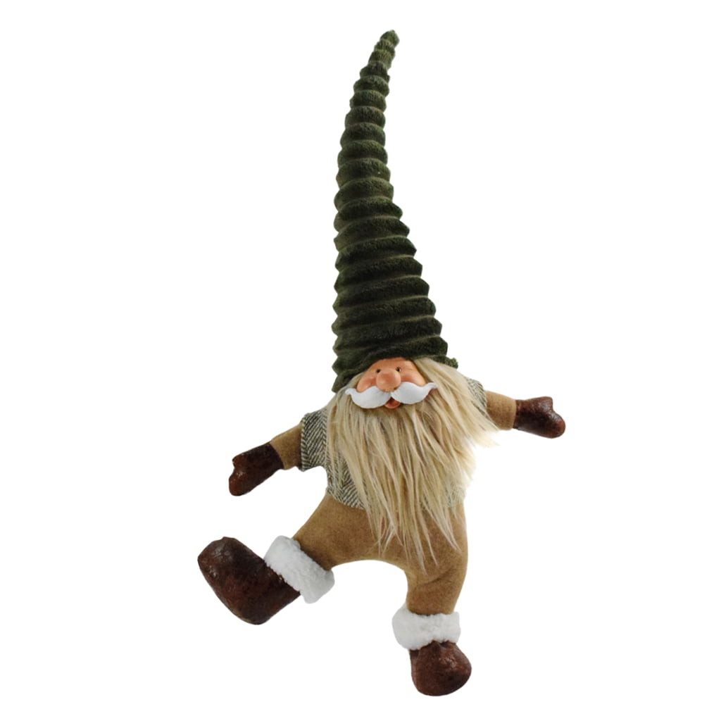 Aurgiarme Gnomes Figurine Indoor Outdoor Ornament Standing Dwarf Figure ...