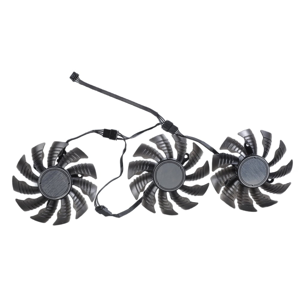 Aurgiarme Graphics Card 82mm 4Pin Coolers Fan Replacement Accessories ...