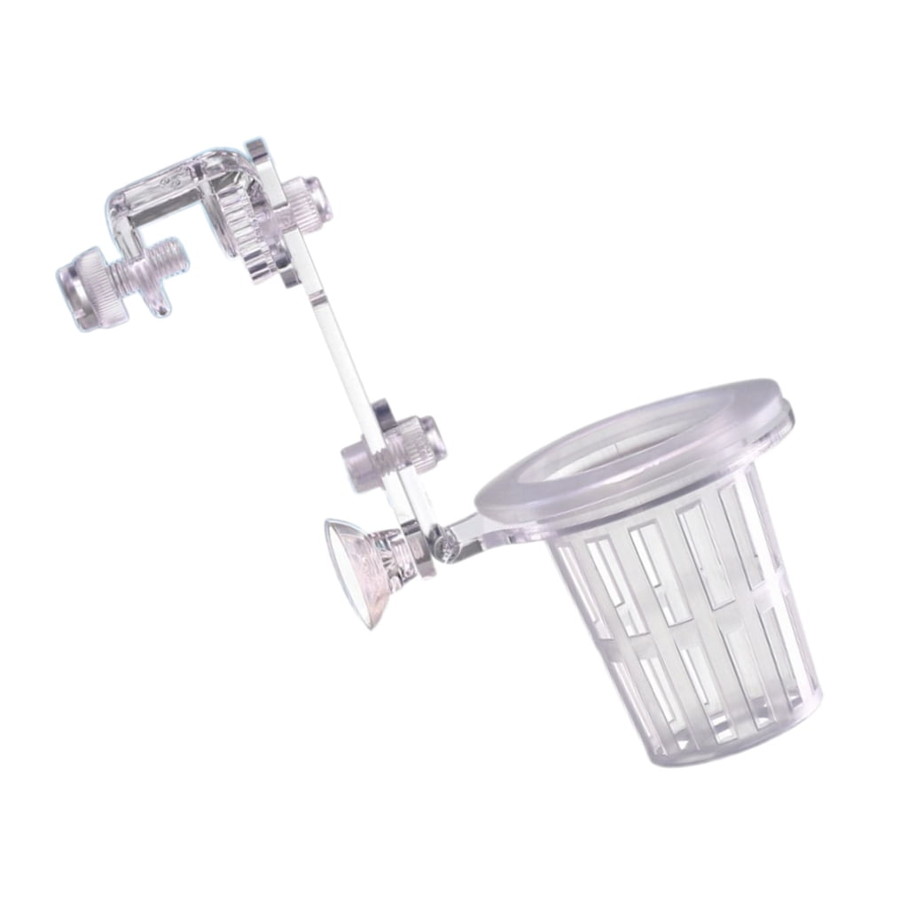 Aurgiarme Hanging Plant Holder for Aquarium, Adjustable Water Plant Cup ...