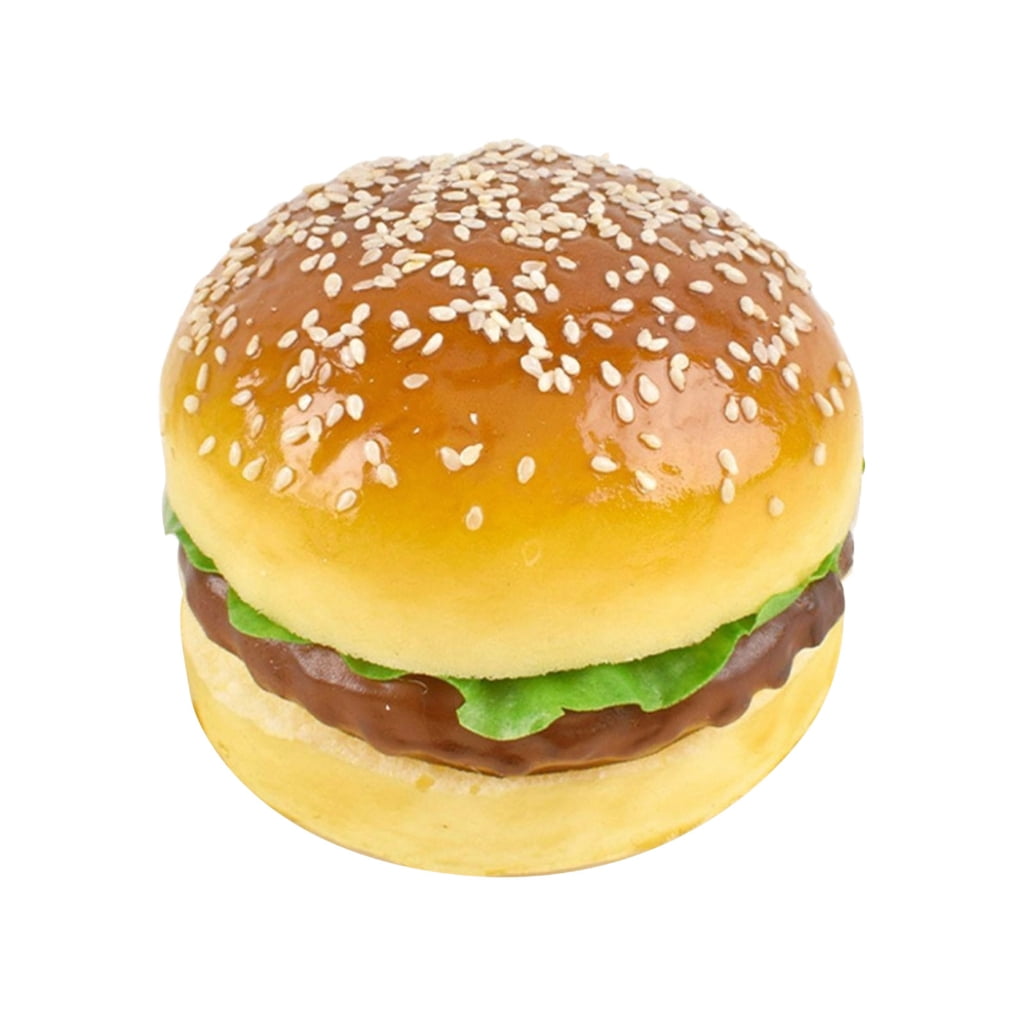 Aurgiarme Imitation Hamburger Props Window Display Accessory Artificial ...