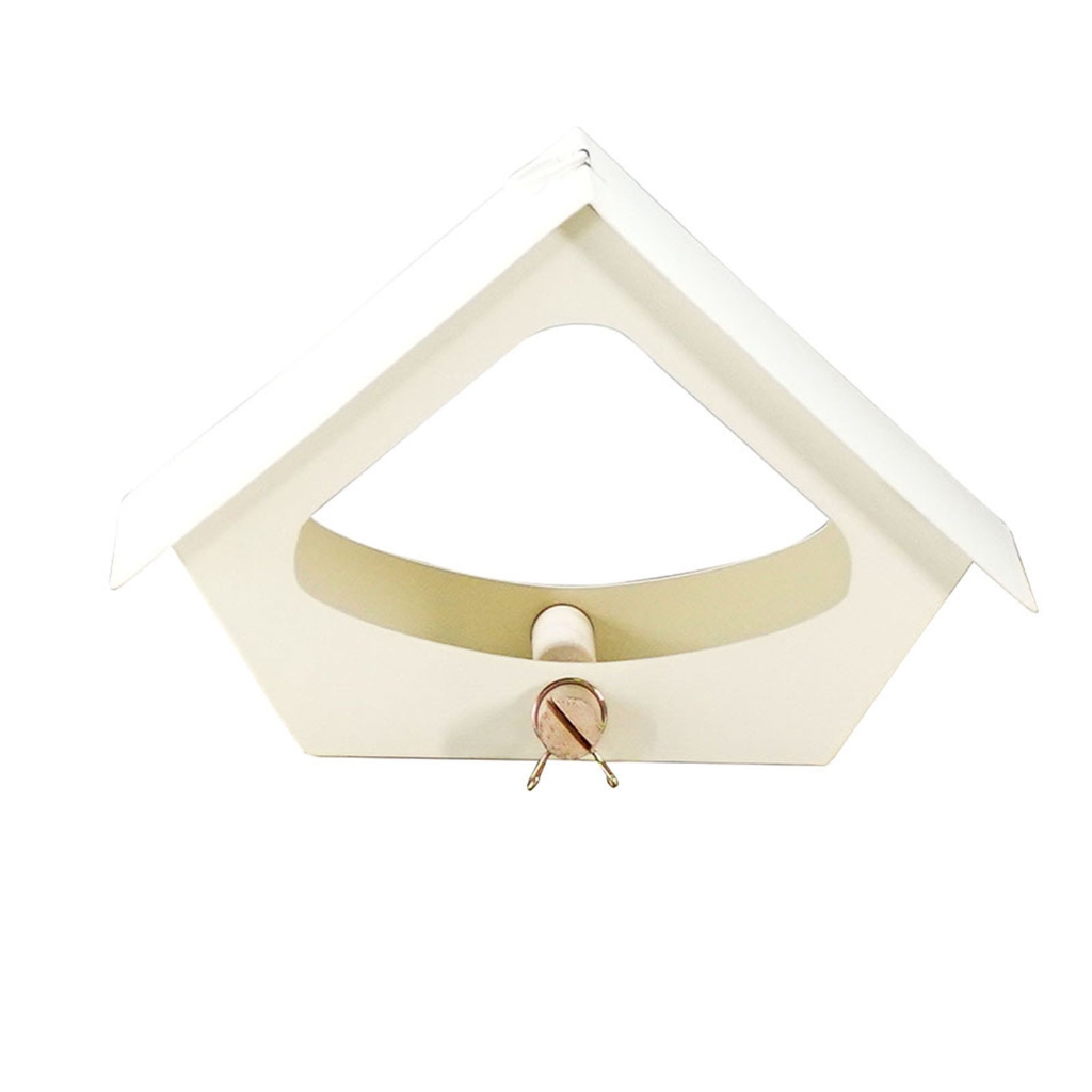 Aurgiarme Large Capacity Bird Feeders Shape Tray Feeder for Outdoor ...