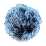 Aurgiarme Lavalier Microphone Furry Windscreen Muff Microphone Fuzzy ...