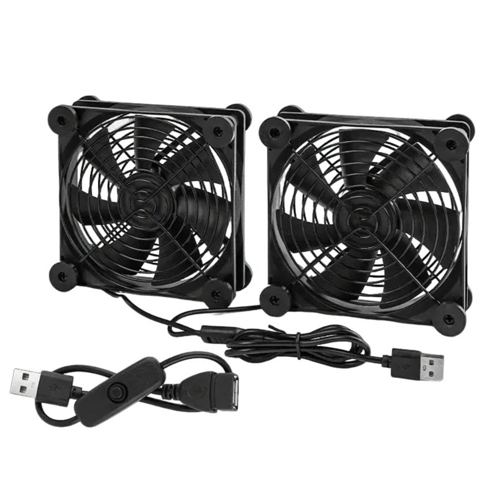 Aurgiarme Multiple Use 120mm USB Powereds Fan for Enhanceds Cooling of ...