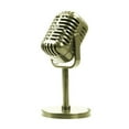 Aurgiarme Retro Styles Microphone Fake Vintage Microphone Model with ...
