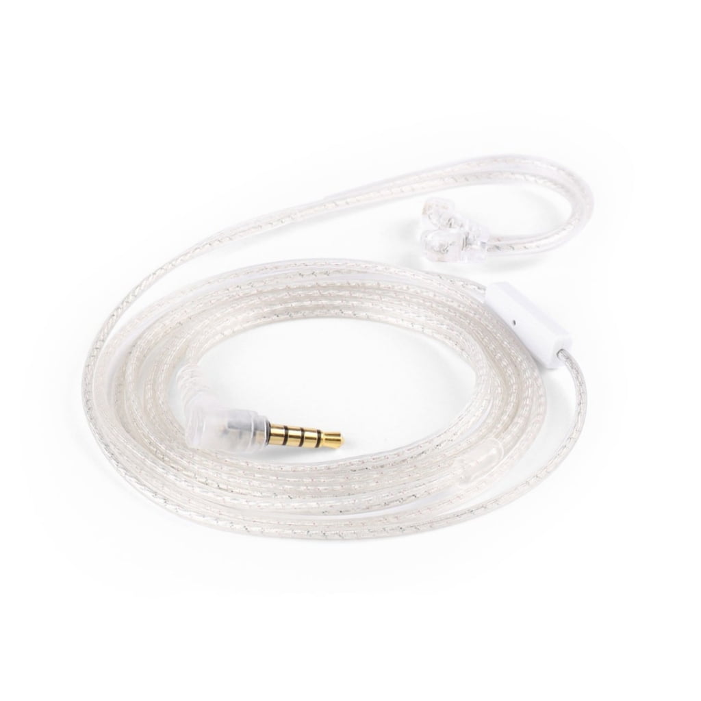 Aurgiarme Silver Plate 0.75mm Pin Earphone Cable for QKZA2 Headphone ...