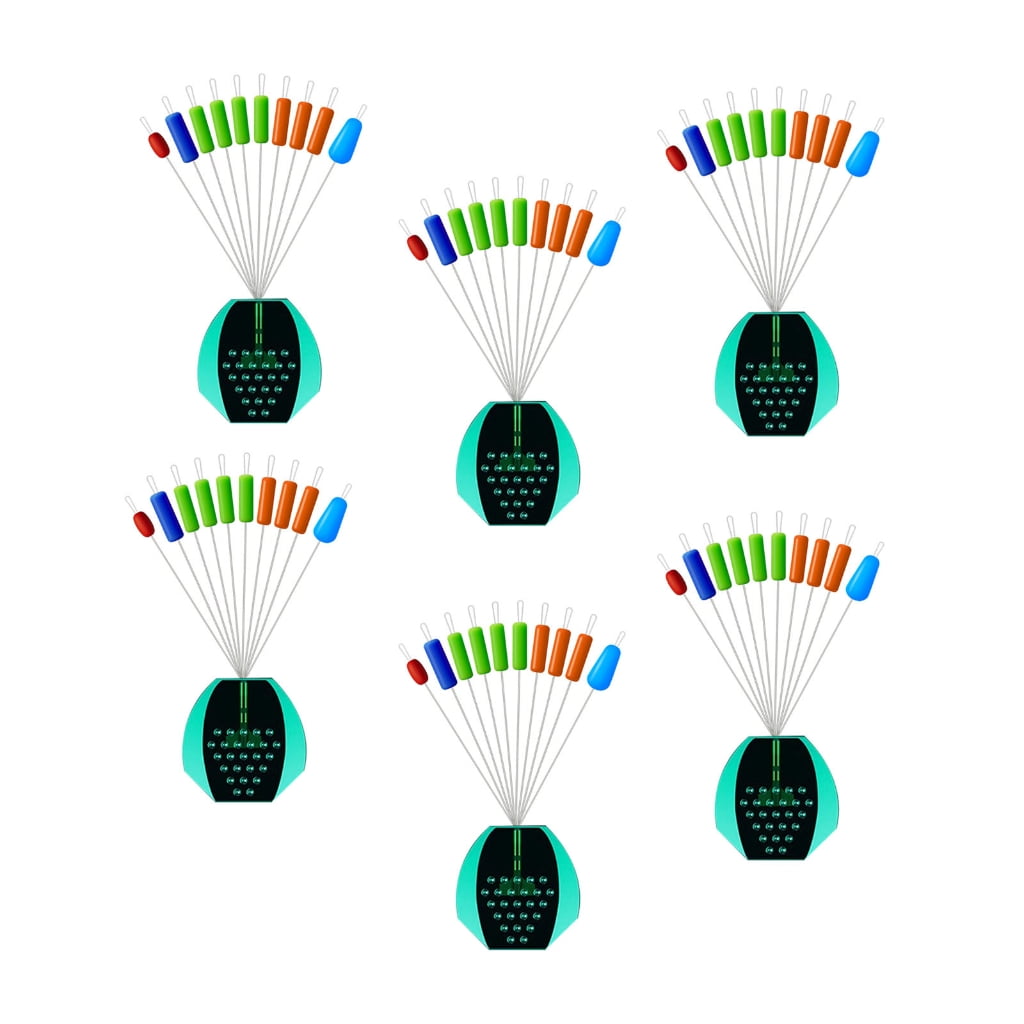 Aurgiarme Space Bean Silicone Fishing Bobbers Stopper Shape Float Stop ...