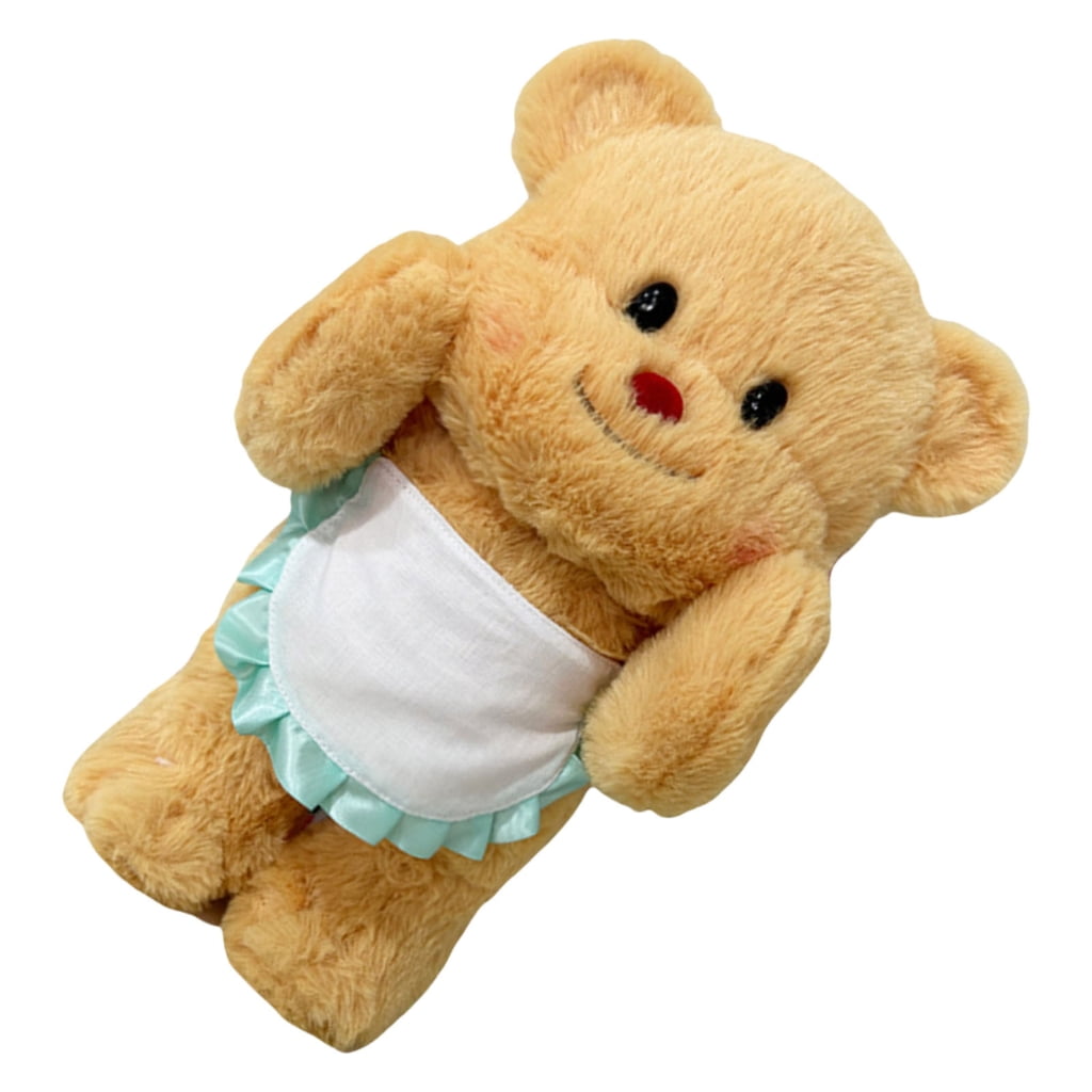 Aurgiarme Stuffed Bear Toy Cartoon Bear Figure Soft Toy Room Emotion ...