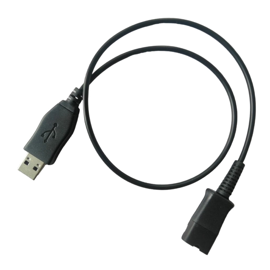 Aurgiarme USB Adapter Cable for Quick Disconnect Wire Headphone ...