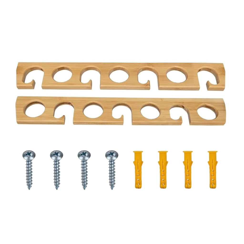 Aurgiarme Wall or Ceiling Mounted Fishing Rod Rack Holder Fishing Rod ...