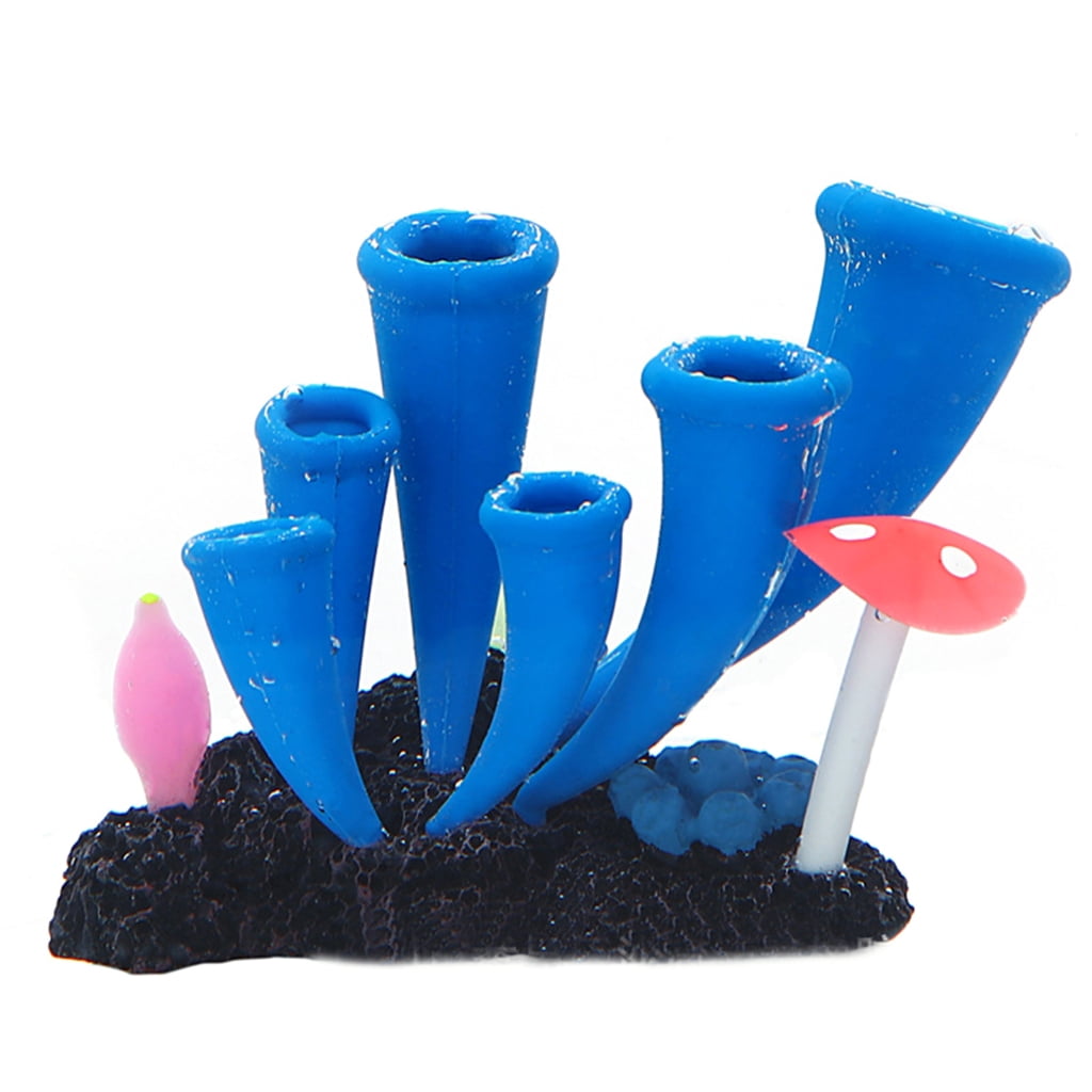 Aurgiarme Water Plant Horn for Fish Tanks Aquarium Decorations ...