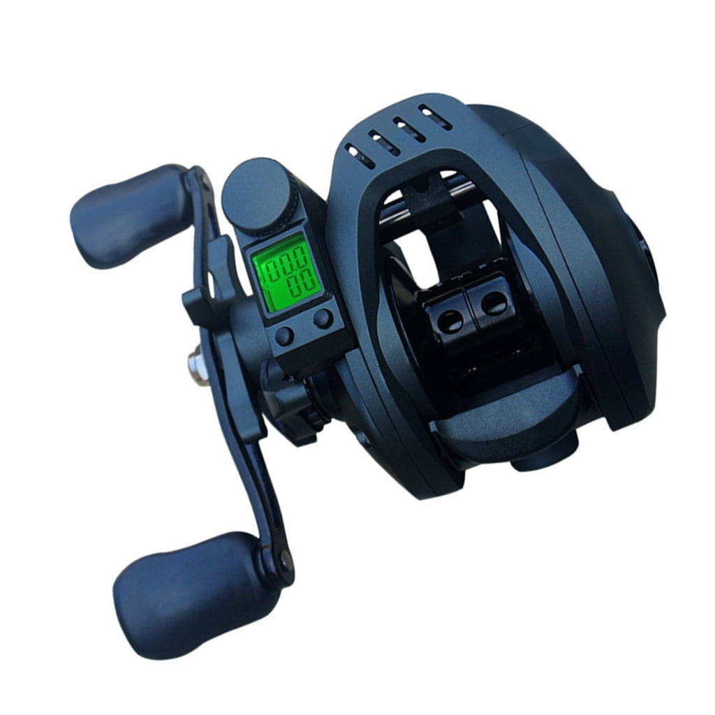 Aurgiarme Waterproofs Sea Ice Fishing Wheel 6.3:1 High Speed Ratio Led ...