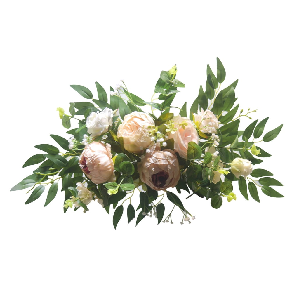 Aurgiarme Wedding Decorative Swag Artificial Flower Swag Wedding ...