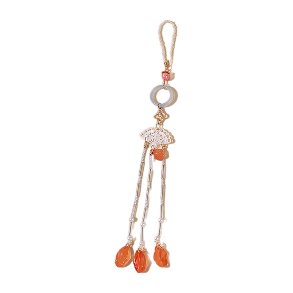 Aurgiarme Women Cheongsam Pendant Handmade Brooch with Long Tassels ...