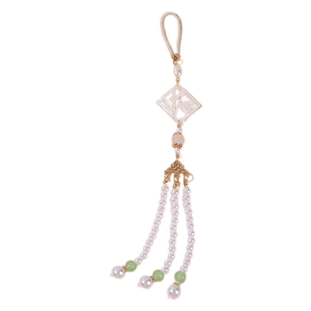 Aurgiarme Women Cheongsam Pendant Handmade Brooch with Long Tassels ...