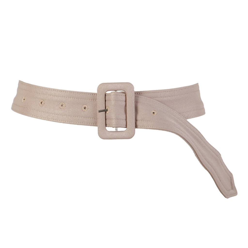 Aurgiarme Women Overcoat Waist Belt Coat Belt Cinches Tie with Buckle ...