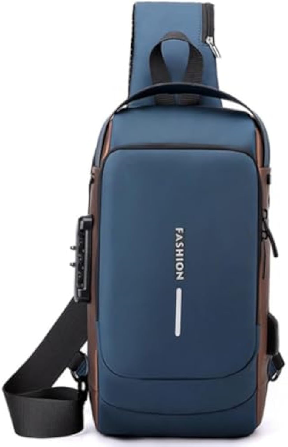 Auricz Sling Bag, New Carbon Fiber Streamline Anti Theft Sling Bag ...