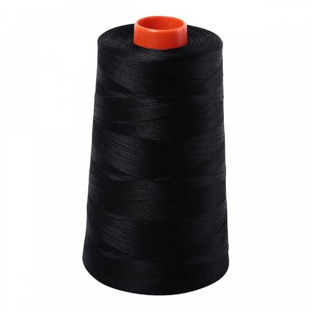 Aurifil 2692 Mako 50 Wt 100% Cotton Thread, 6,452 Yard Cone Black ...
