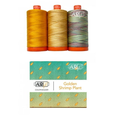 [BUNDLE 3-PACK] - Aurifil 50wt Cotton Mako Thread - MUSLIN 2311, LIGHT ...