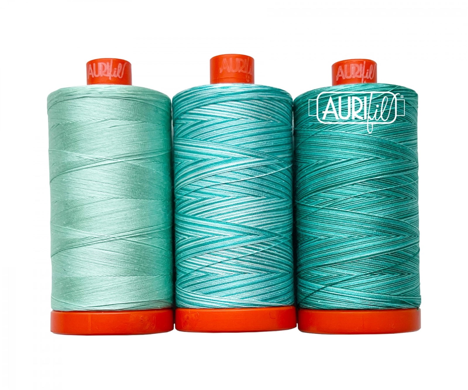 Aurifil 50wt Cotton Color Builder Thread Collection-Jade Vine - Walmart ...