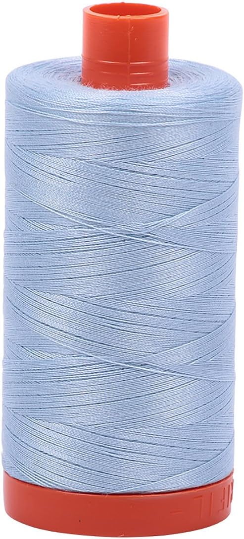 Aurifil Cotton Mako 50wt 1300m Light Robin's Egg Sewing Thread ...