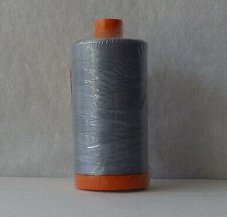 Aurifil Cotton Mako Thread Medium Grey 2610 1422yd - Walmart.com