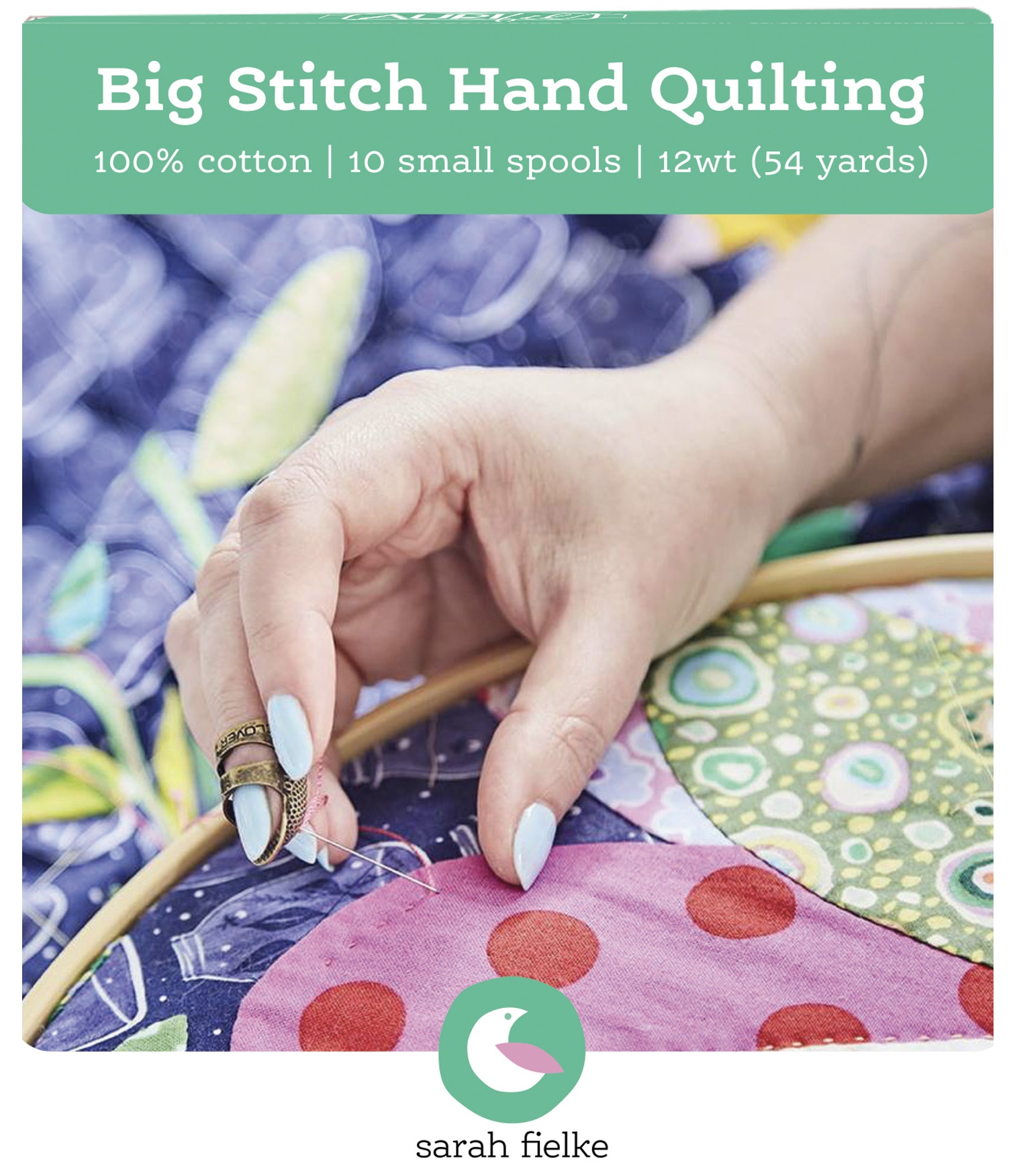 Aurifil Designer Thread Collection-Big Stitch Hand Quilting By Sarah ...