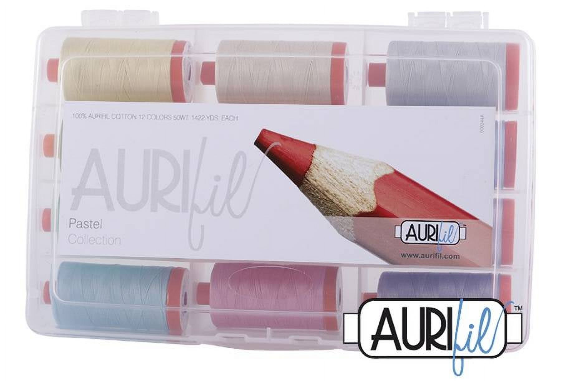 Aurifil Designer Thread Collection-The Pastel Collection - Walmart.com