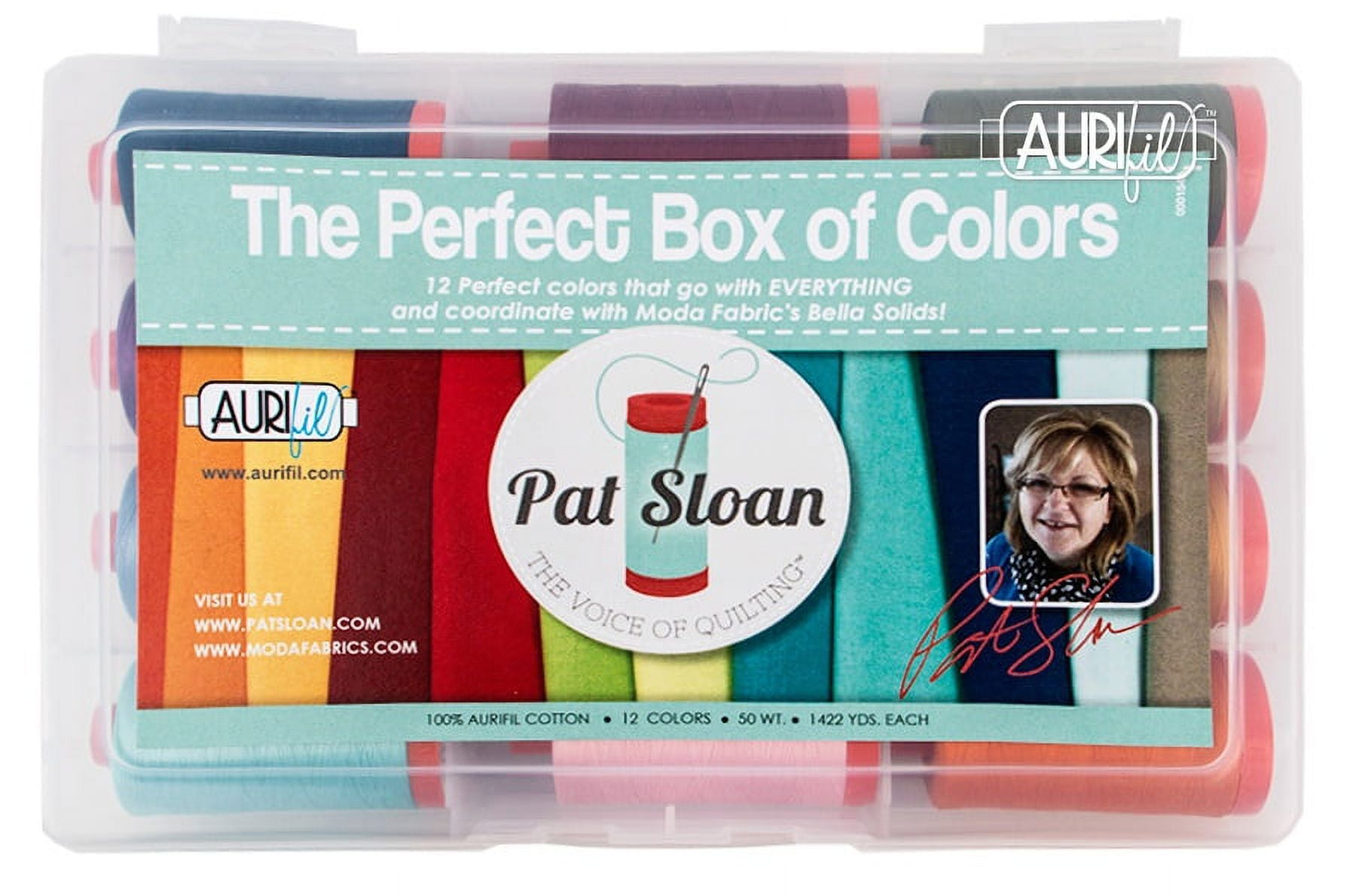 Aurifil Designer Thread Collection-The Perfect Box Of Neutrals By Pat ...