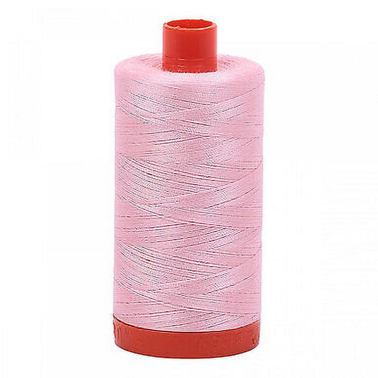 Aurifil Cotton Thread Baby Pink, 50wt, 1422 Yards, Strong Thin Sewing ...