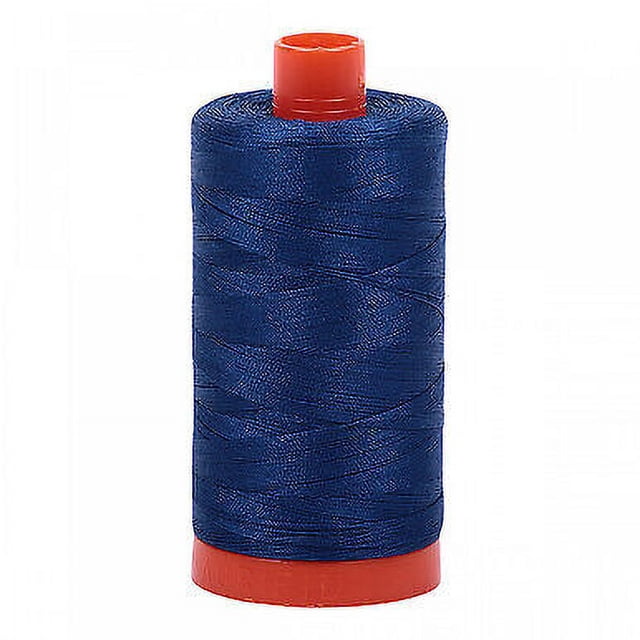 Aurifil Mako Cotton Thread Delft Blue 2780 1422Yd 50wt - Walmart.com