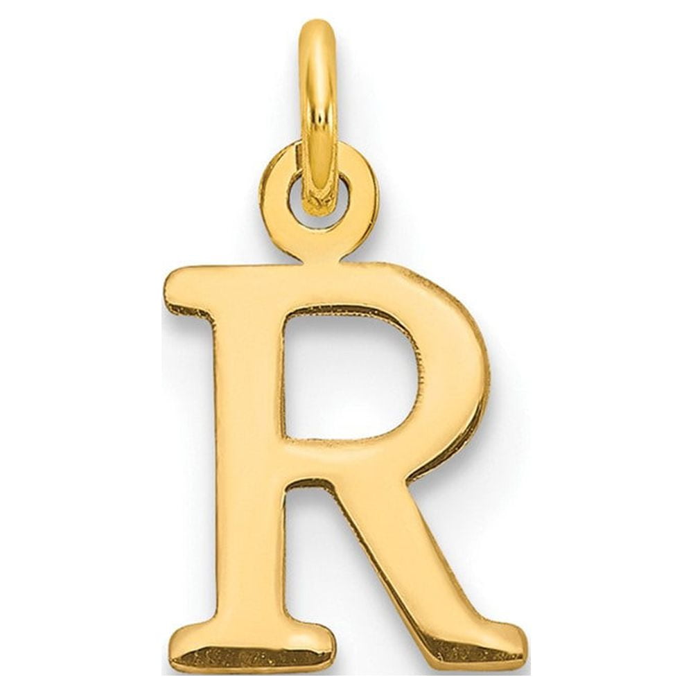 Auriga Fine Jewelry 14K Yellow Gold Cut-out Letter R Initial Pendant ...