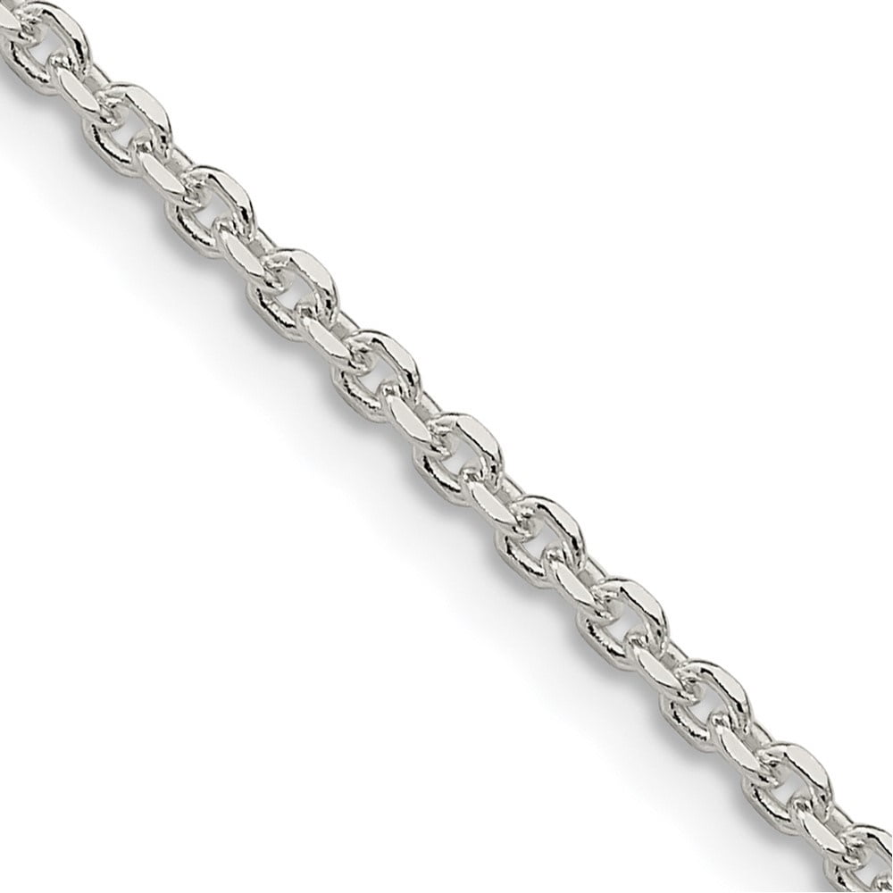 Auriga Fine Jewelry 925 Sterling Silver 2.1 mm Diamond-cut Forzantina ...