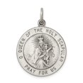 Auriga Fine Jewelry 925 Sterling Silver Antiqued Queen of the Holy ...