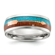 Mens Turquoise Wedding Ring