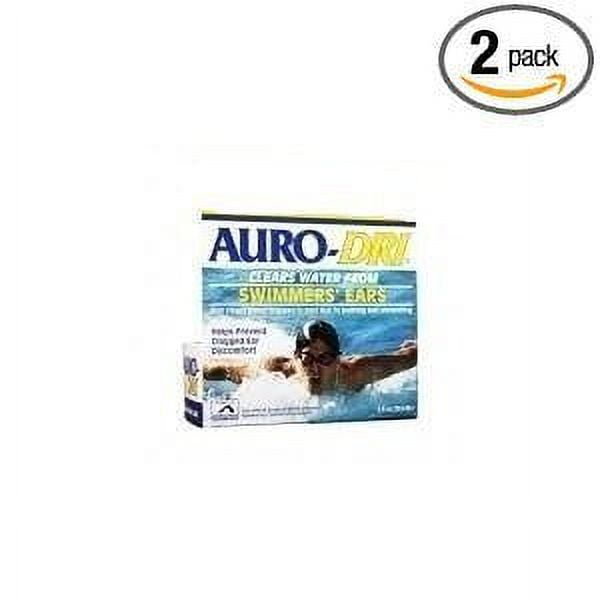 Auro-Dri - Ear Water Drying Aid, 1 Fl. Oz. 2 Pack Value Bundle ...