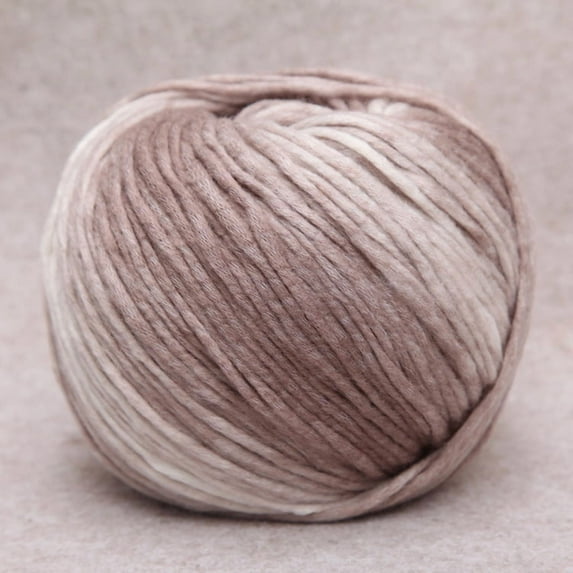 Auroal Gradient Yarn -1 roll 140g khaki roving, high-quality coarse roving thread for blankets ...