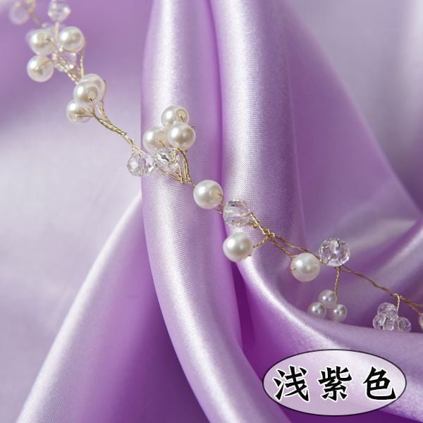 Auroal light purple colored satin fabric 39.37 x 59.06 inches, 1 piece ...