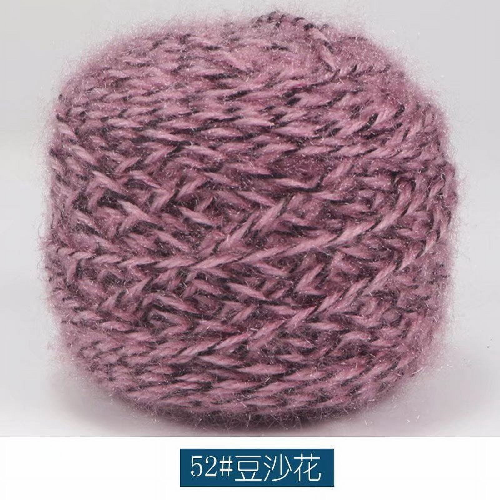 Auroal purple-A 150g single twist - premium wool yarn, fine spun yarn ...