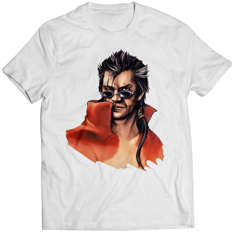 Auron Portrait FF10 X Premium Unisex T-shirt (vectorized Design ...