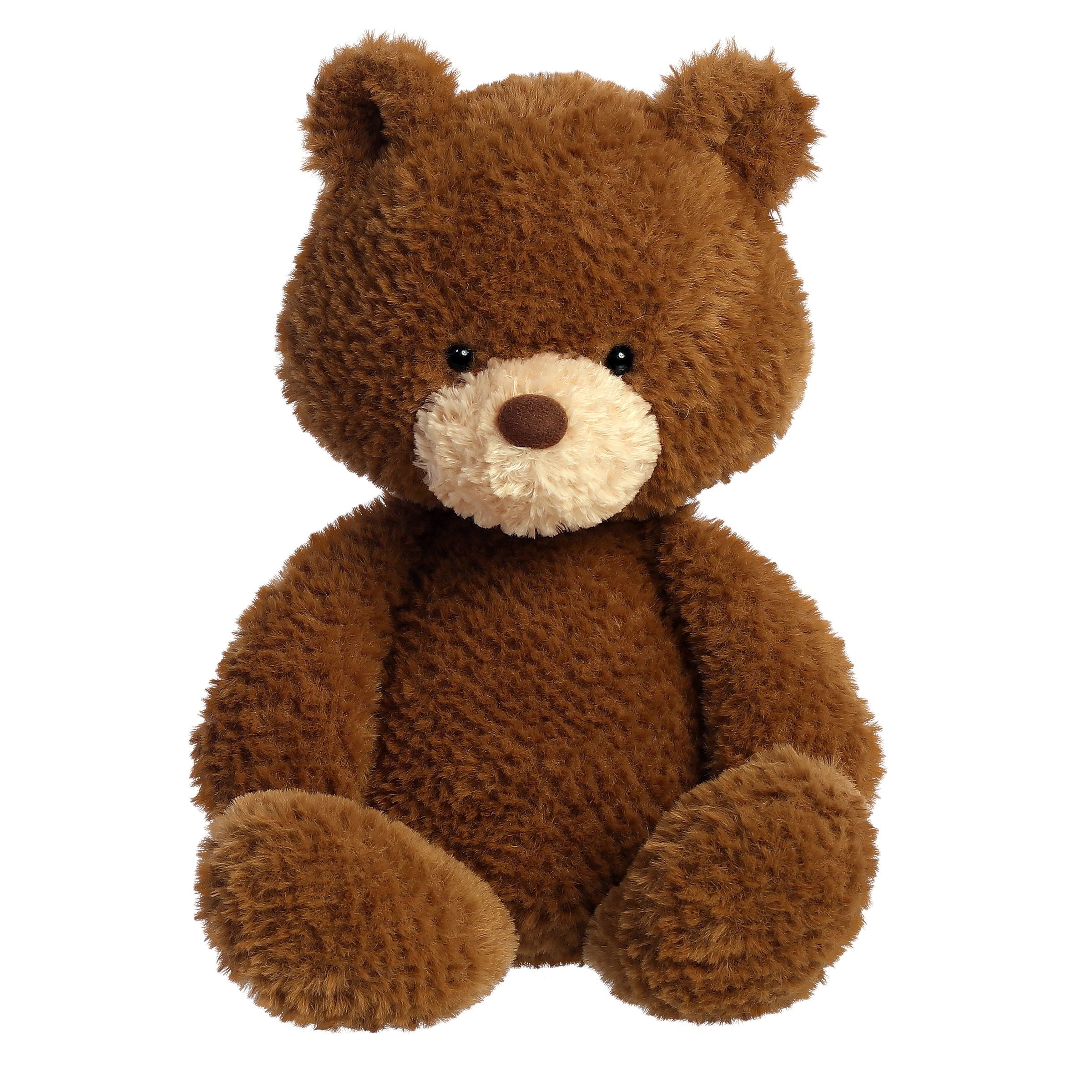 Aurora - Large Brown Bear - 13" Riley Bear - Snuggly Stuffed Animal ...