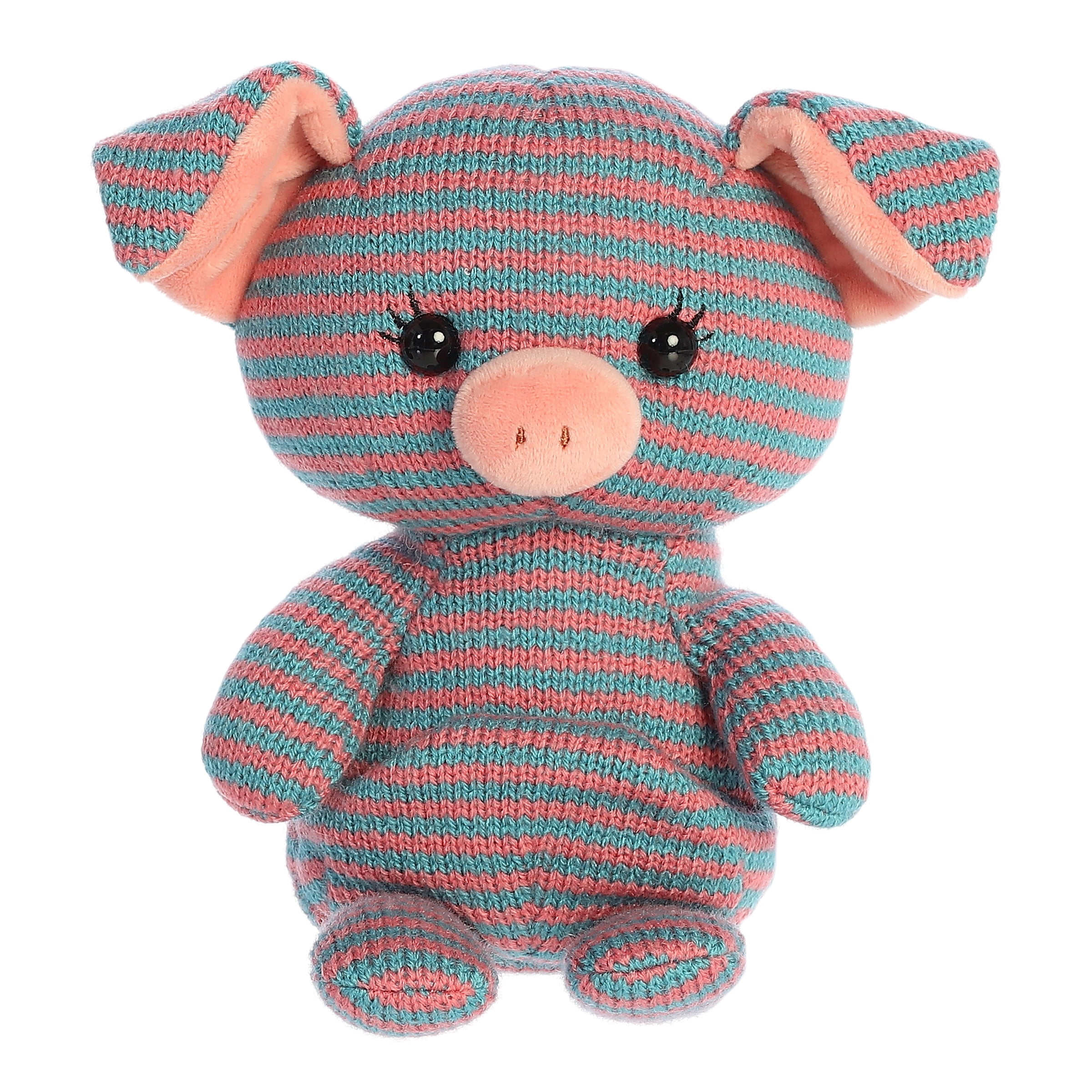 Aurora - Medium Pink Cozyroos - 10" Pig - Snuggly Stuffed Animal ...
