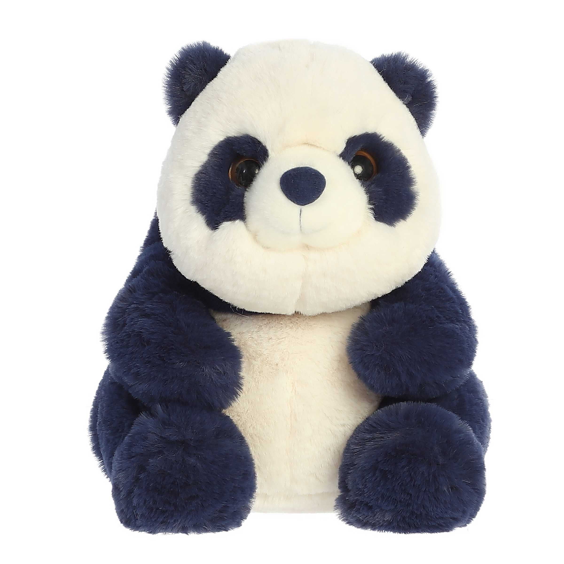 Aurora - Medium Navy Lin Lin - 11.5" Panda - Adorable Stuffed Animal ...