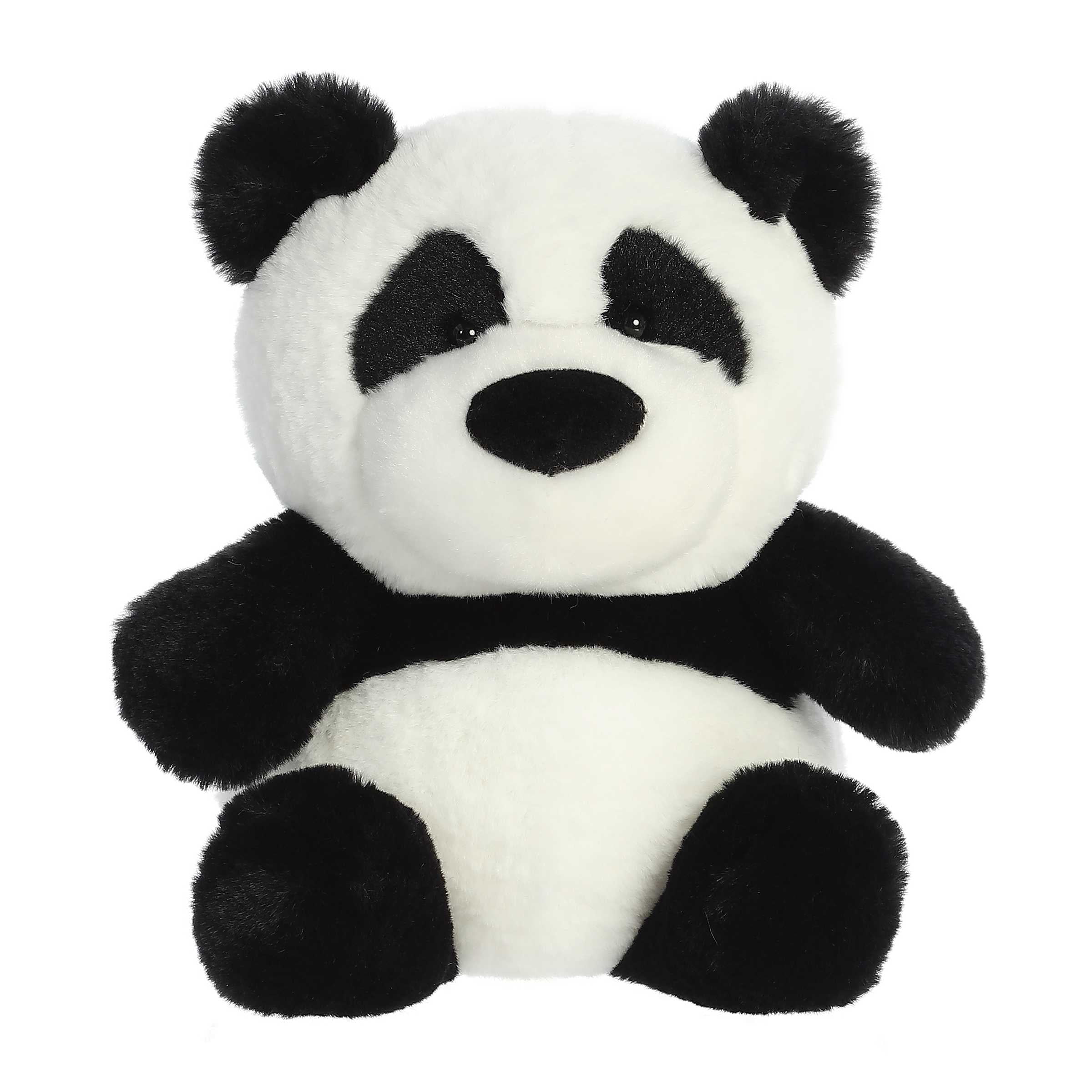 Aurora - Medium Black Stubez - 8.5" Bamboo Panda - Adorable Stuffed ...