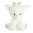 Aurora - Large White Holiday - 13" Dashing Reindeer - Festive Stuffed ...